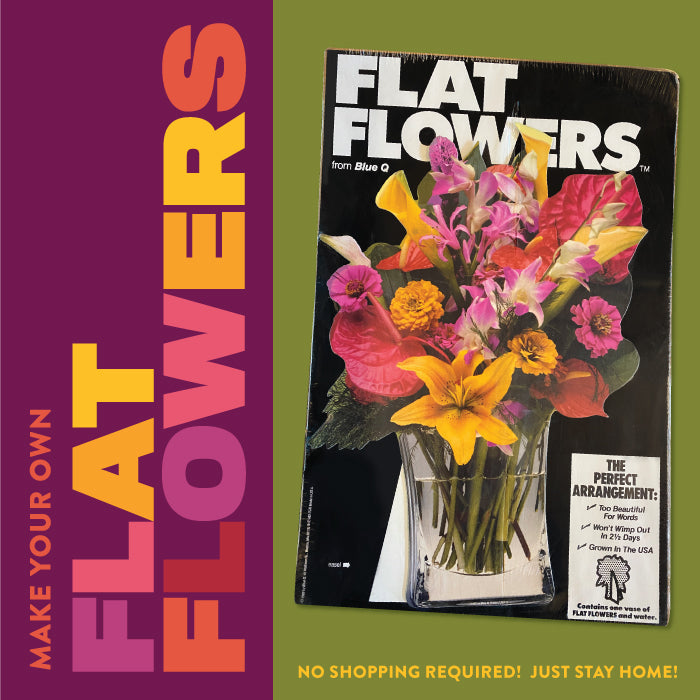 Make your own Flat Flowers! – Blue Q