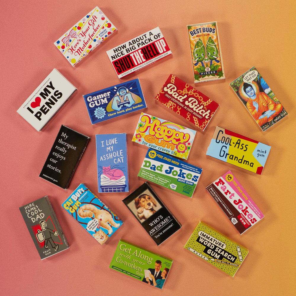 Funny Gum | Cheap and Chewy | Shop Cool Weird Gifts – Blue Q