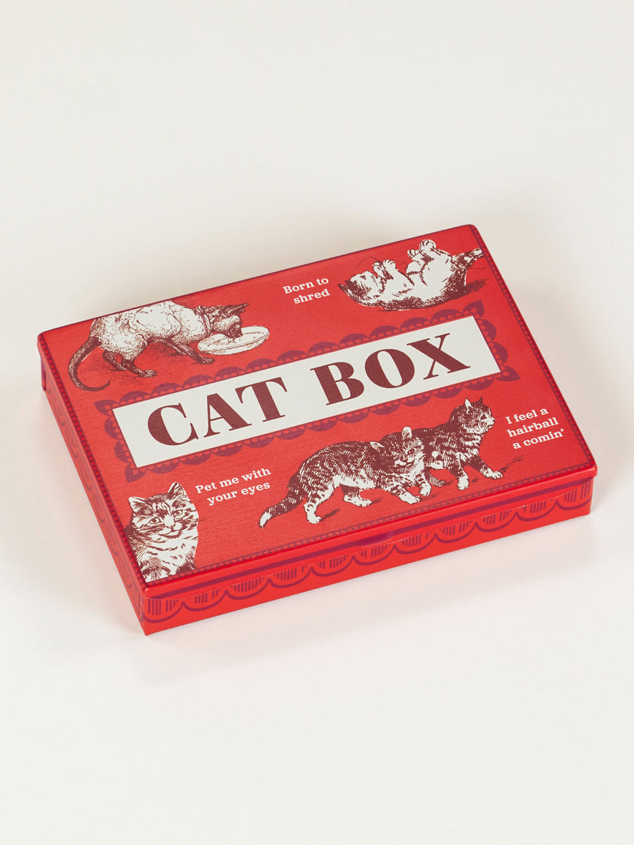Cat Box Pocket Box – Blue Q