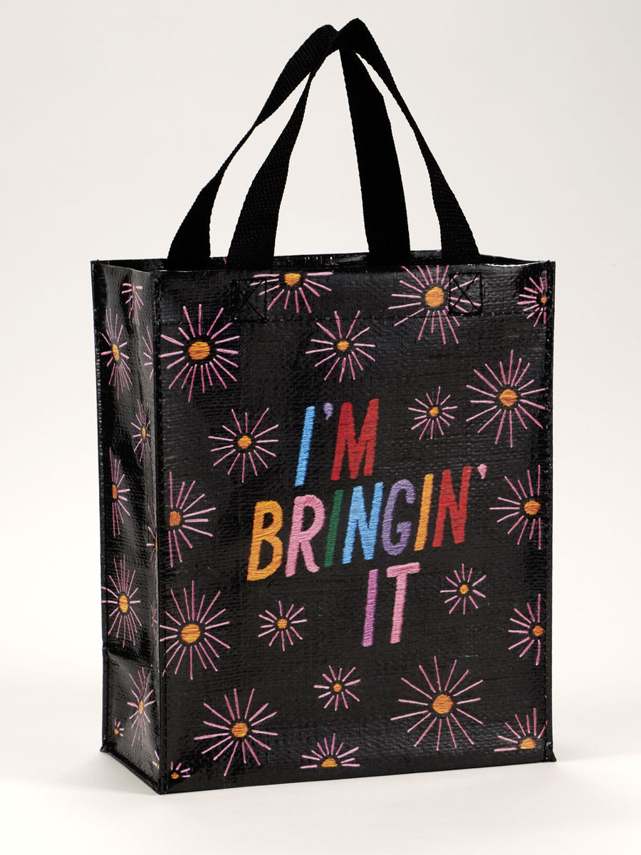 I'm Bringin' It Handy Tote – Blue Q