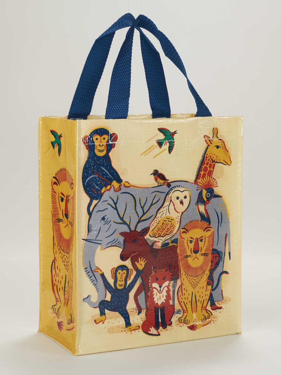 Animal Family Handy Tote – Blue Q